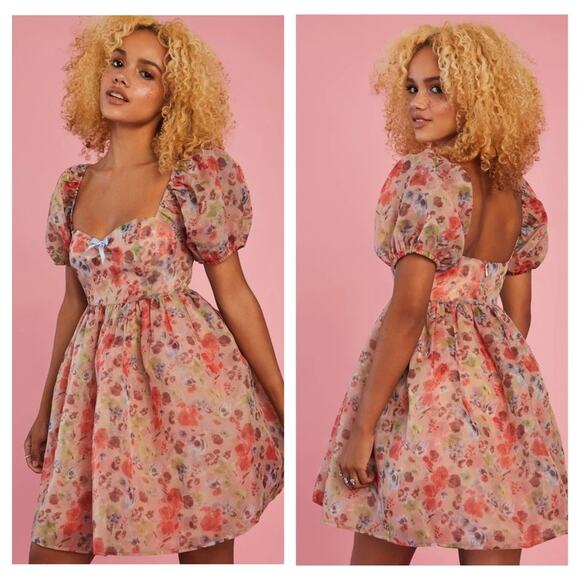 Dolls Kill | Dresses | Nwt Sugar Thrillz My Winding Wheel Floral ...